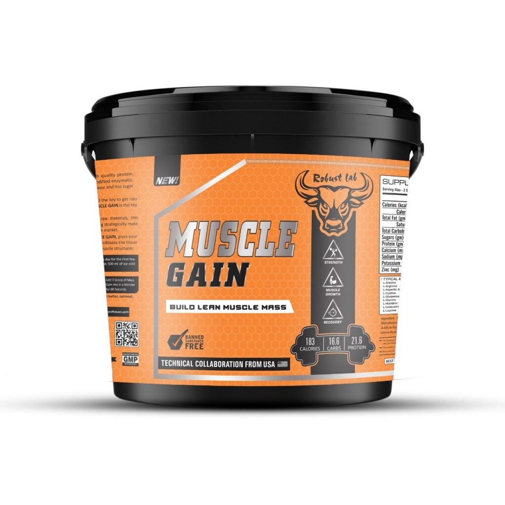 Robust Lab Muscle Gain Weight Gainer – Tenxnutrition.in